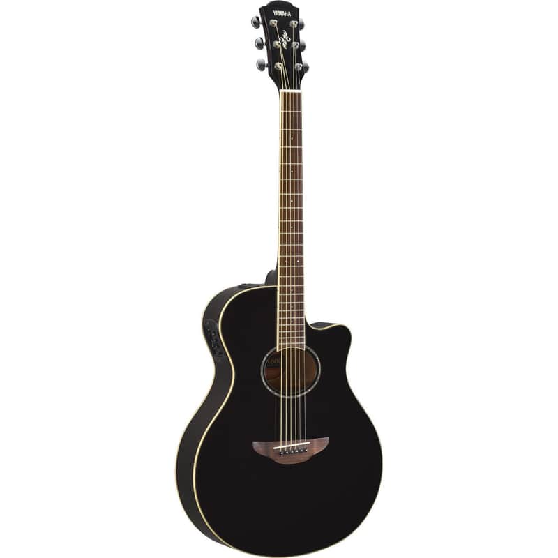 Yamaha APX600 Thinline with Electronics Black | Reverb