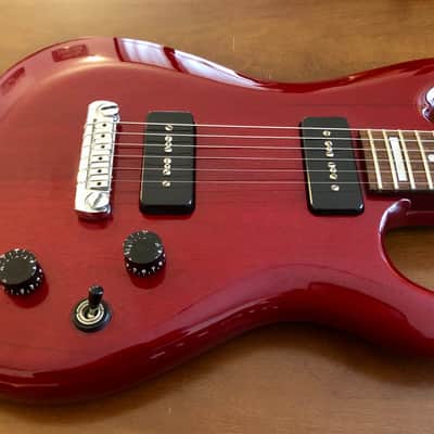 Ibanez JS700 1996 Transparent Cherry Joe Satriani JS | Reverb France