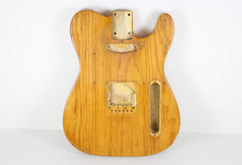1968 Vintage Fender Telecaster Olympic White in Cavities | Reverb