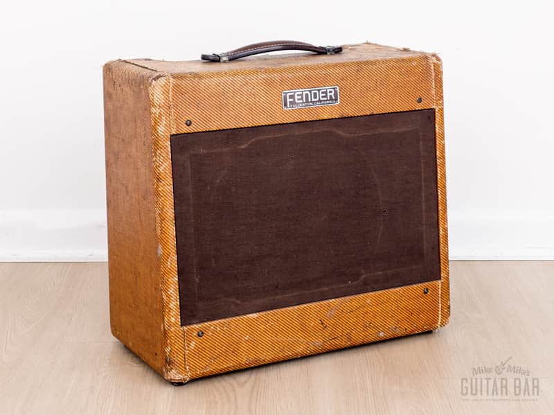 1954 Fender Tweed Deluxe 5D3 Wide Panel Vintage Tube Amp 1x12 | Reverb