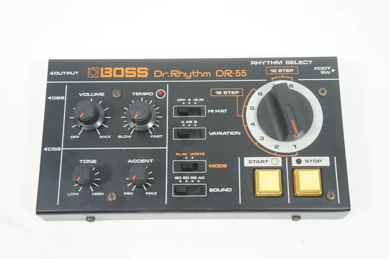 [SALE Ends Dec 17] BOSS Dr-55 Dr. Rhythm Vintage Analog Drum | Reverb