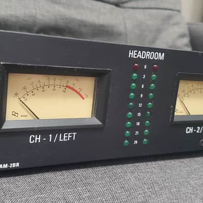 B&B Systems AM-2B Headroom Audio Meter | VU Meters | Phase | Reverb