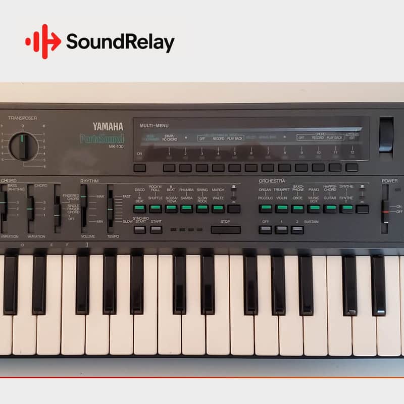 Yamaha MK-100 - Programmable FM Keyboard + Rhythm Composer - | Reverb