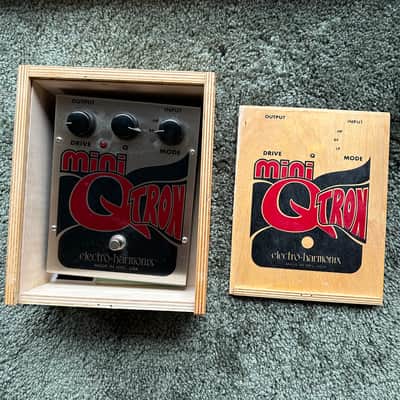 Electro-Harmonix Mini Q-Tron Red Graphic Rare Envelope Filter | Reverb