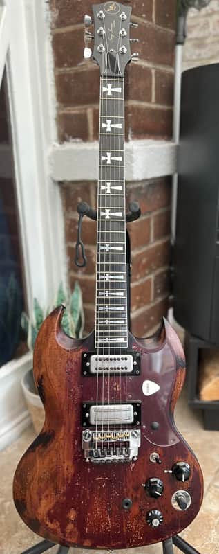 2020 Tony Iommi Old Boy Made By John Diggins At Jaydee SG VOS | Reverb