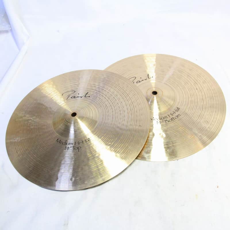 PAISTE Signature Medium Hi-Hat 14-inch 1070/1080 Paise Hi-Hat | Reverb