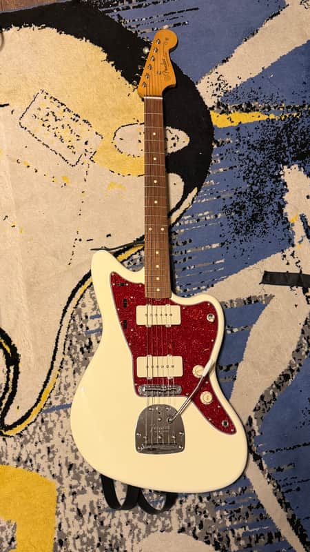 Squier J Mascis Jazzmaster w/upgraded parts (Neck, bridge, | Reverb