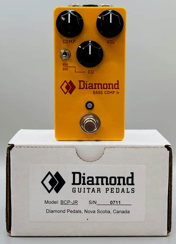 Diamond Guitar Pedals Bass Comp Jr Optical Compressor BCPRJR | Reverb