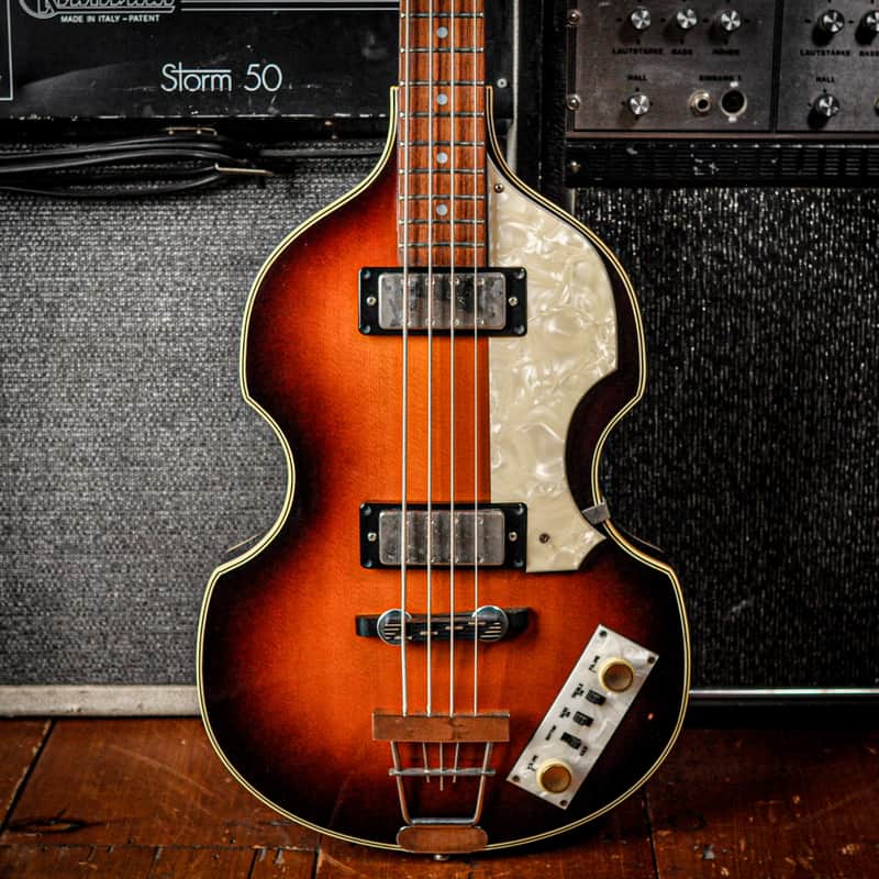 Greco VB-650 Violin Bass Sunburst 1991 | Reverb