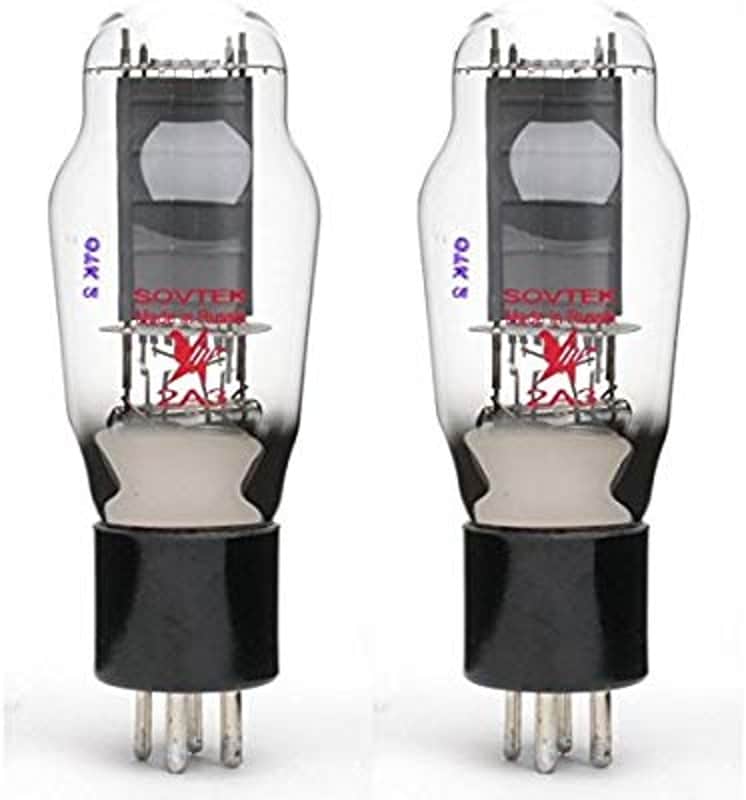 Sovtek 2A3 Power Tube, Matched Pair with FREE 24-Hour Burn | Reverb