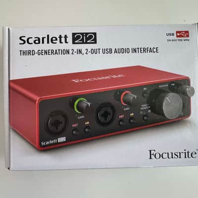 Focusrite Scarlett 2i2 3rd Gen USB Audio Interface 2019 - | Reverb