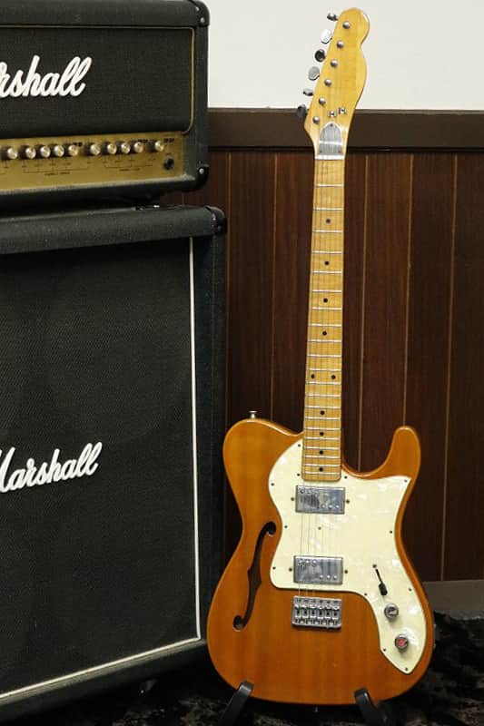 Vintage 1970s Japanese Telecaster Thinline Matsumoku | Reverb Canada