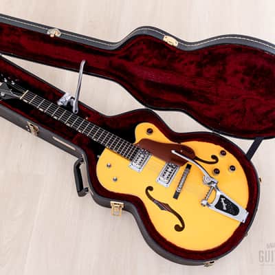 2004 Gretsch G6118T-120 Anniversary Bamboo Yellow w/ | Reverb Canada