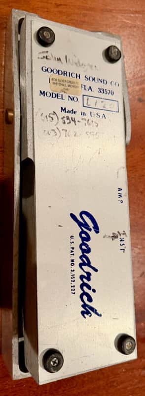 Goodrich Sound L-120 Low Profile Passive Volume Pedal - | Reverb