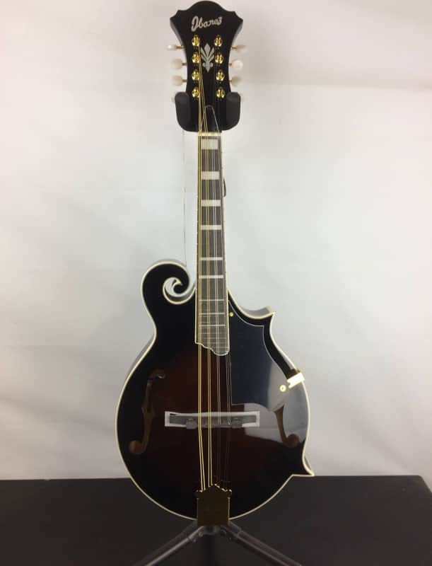 Ibanez M522S F-Style Mandolin, Solid Spruce Top, Dark Violin | Reverb