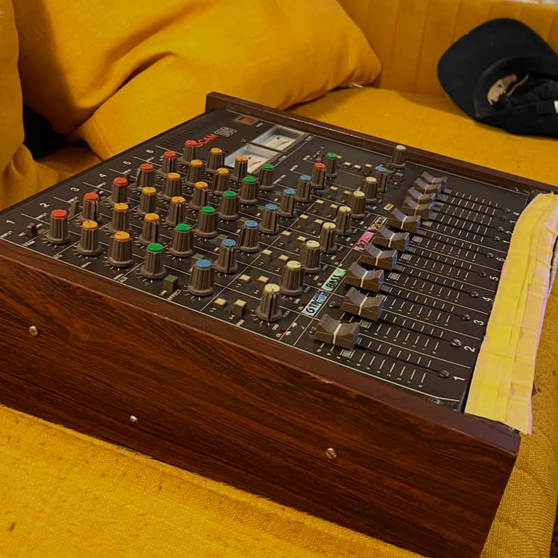 TASCAM M-106 - amazing condition with wood side panels | Reverb