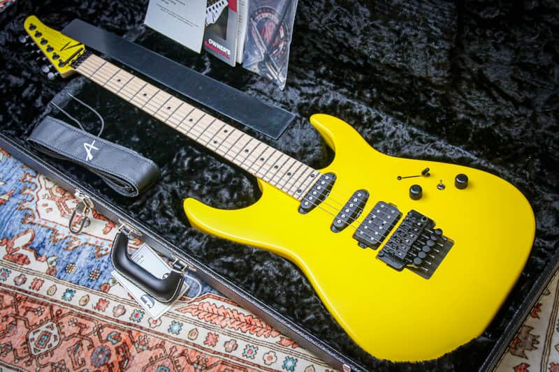 TOM ANDERSON USA Angel Player "Corvette Yellow + Maple" | Reverb