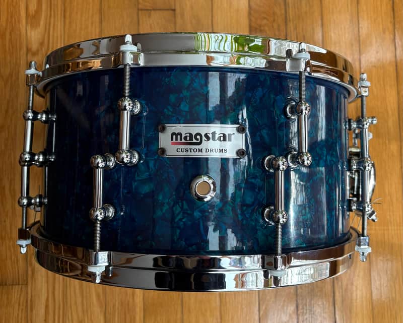 (Video) Magstar 13x7 Custom Maple Snare Drum Rob Kampa Die | Reverb