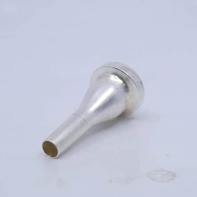 ACB 4C Modern Blank Cornet Mouthpiece - Silver | Reverb