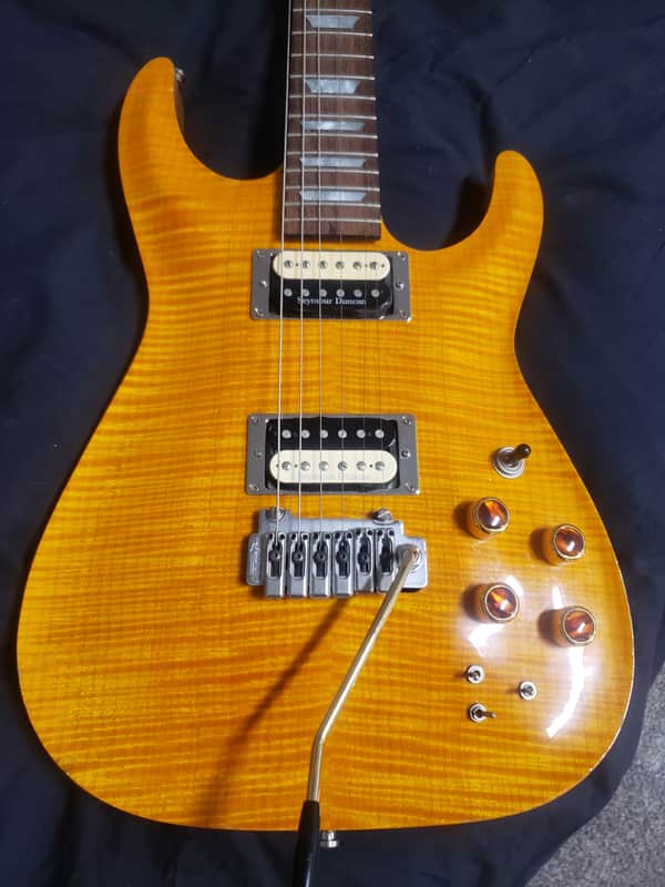 Warmoth Strat 2008 - Amber | Reverb