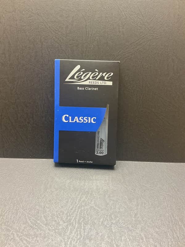 Legere Classic #2 Bass Clarinet Reed BC2.00 | Reverb