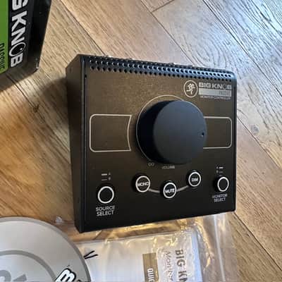 LNIB Mackie Big Knob Limited edition Black w/ two TRS 1/4” to | Reverb