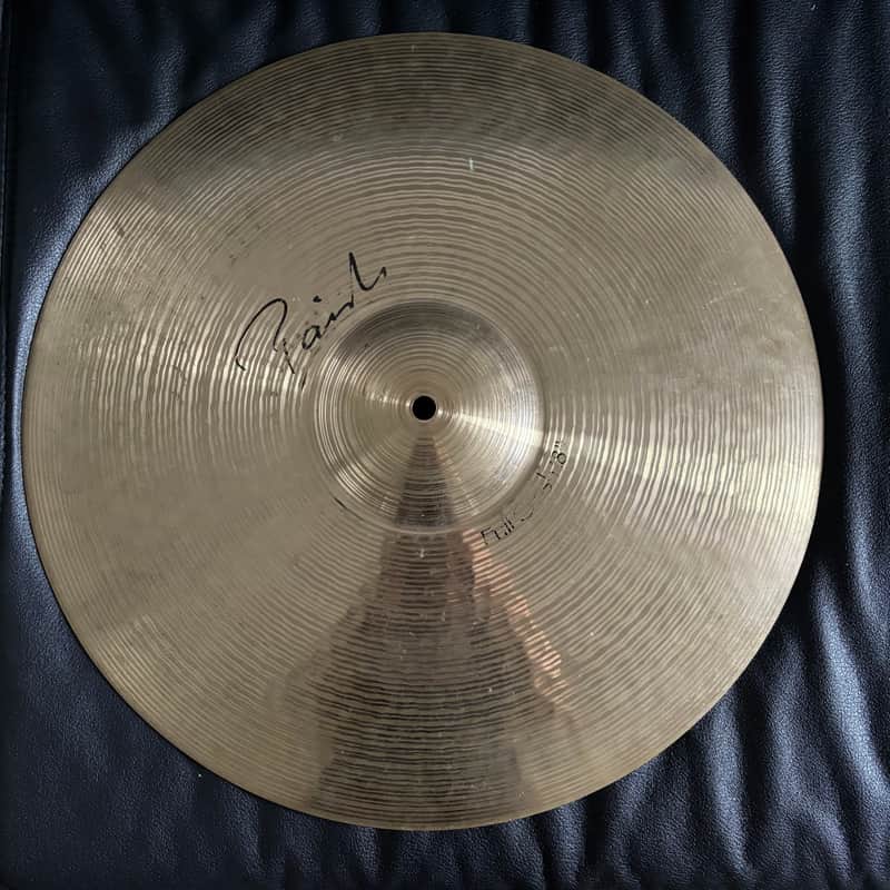 Paiste 18" Signature Full Crash Cymbal 1989 - Present - | Reverb
