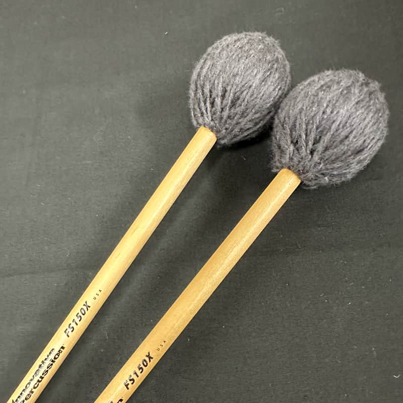 Innovative Percussion FS150X Soft-Heavy Marimba Mallets, | Reverb