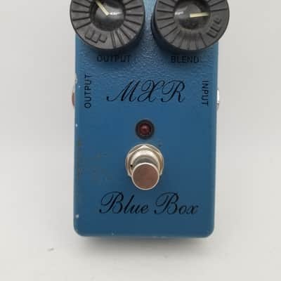 MXR M103 Script Blue Box Reissue 2000s - Blue X3828 | Reverb