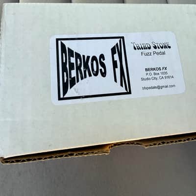 Berkos FX THIRD STONE FUZZ JIMI PEDAL 2000’s | Reverb