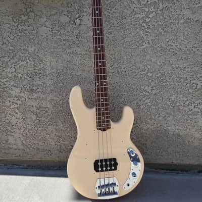 Sterling SUB Ray 4 Stingray Bass - Vintage Cream | Reverb