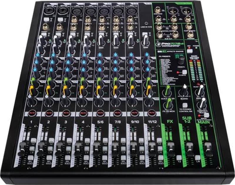 Mackie ProFX12v3 12-Channel Effects Mixer | Reverb