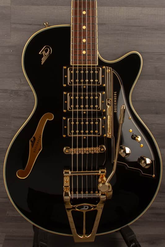 Duesenberg Starplayer TV Custom in Black | Reverb
