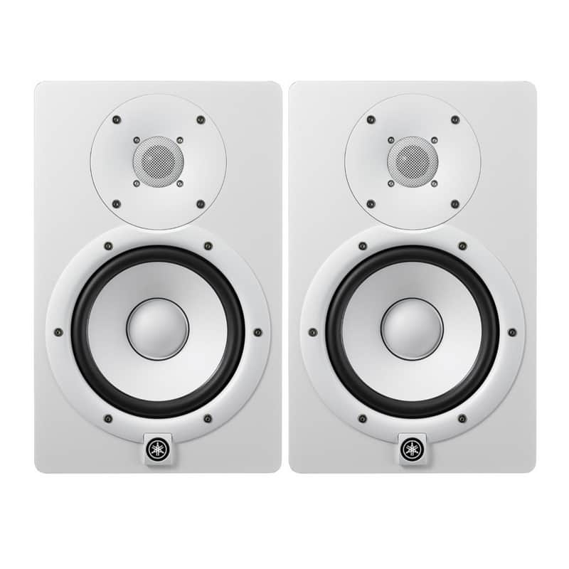 Yamaha HS7W 6.5-Inch Powered Studio Monitor (White, 2-Pack) | Reverb