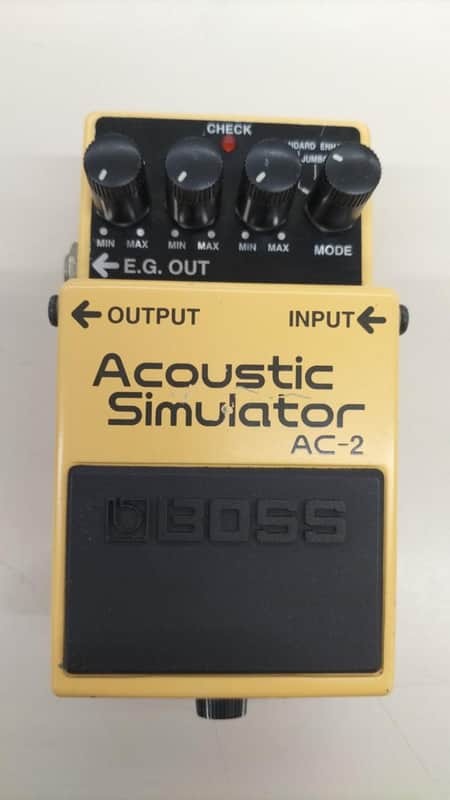 BOSS AC-2 Acoustic Simulator Effect Pedal for Guitar | Reverb
