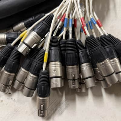 Custom Pro 28-Channel XLR Breakout Snake – 25ft with Genuine | Reverb