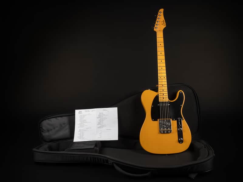 2019 Suhr Classic T Antique - Trans Butterscotch Light Aged | | Reverb