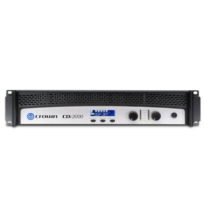 Crown Audio CDi2000 2kW DSP Install Amplifier - Open Box, | Reverb
