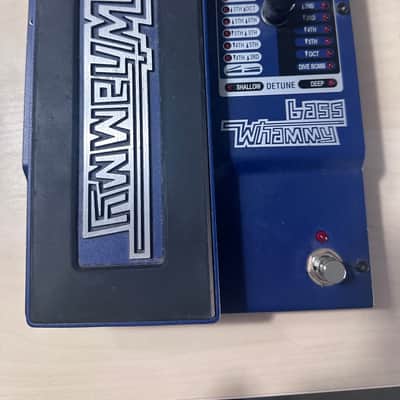 DigiTech Bass Whammy Pitch Shift Pedal 2014 - Present - Blue | Reverb