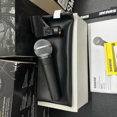 Shure SM58 Handheld Cardioid Dynamic Microphone 1984 - | Reverb