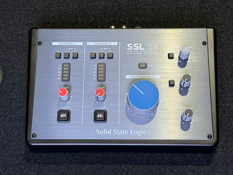 Solid State Logic SSL 2+ USB Audio Interface 2020 - Present - | Reverb