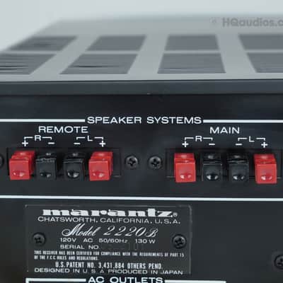Marantz 2220B Stereo Receiver – Fully Restored & Carefully | Reverb