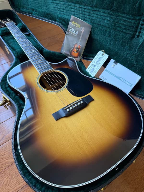 2015 Martin Custom Aura Gloss Top GT - Burst | Reverb