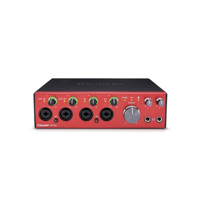 Clarett+ 4Pre Usb Studio-Grade Audio Interface For Music | Reverb