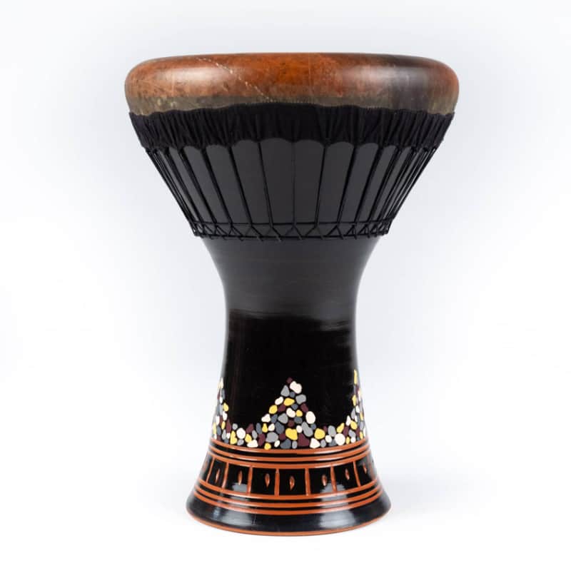 Emerald Bass Clay Darbuka Doumbek, Hand-Painted, Menemen | Reverb UK