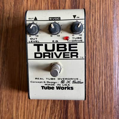 Tube Works 910 Tube Driver (3-Knob) 1993 - 1998 - Cream | Reverb