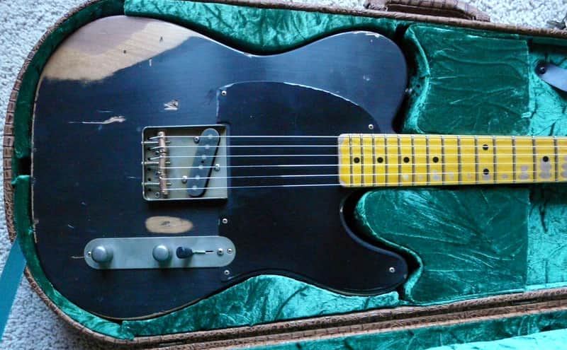 2021 Nash E-52 Esquire Boat Neck Black Alder Lollar Maple 7 | Reverb