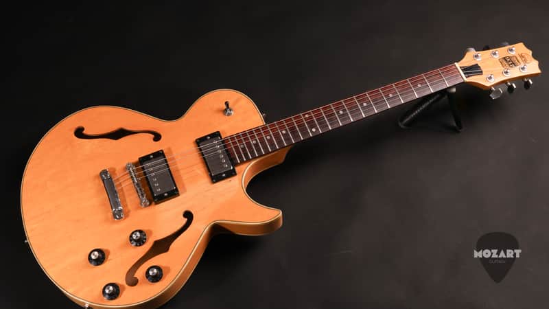 Hondo H-937 N Semi-Hollow Early 1980s - Natural | Reverb