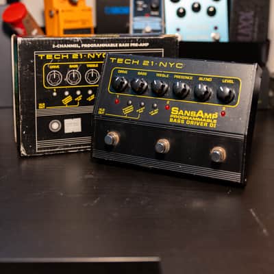 Tech 21 Sansamp Programmable Bass Driver 2008 - Present - | Reverb