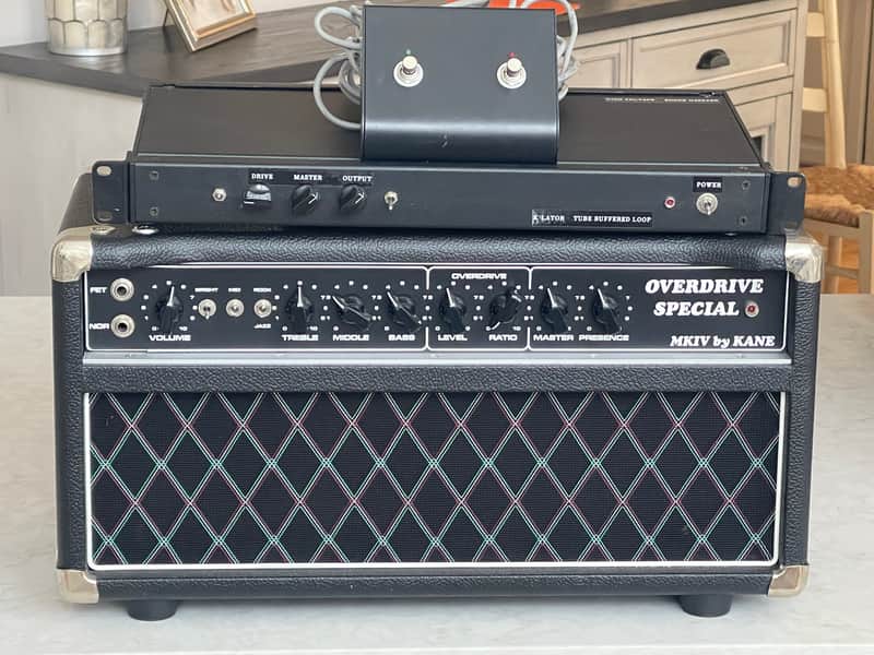 Mark Kane Overdrive Special MKIV Dumble Style Head w | Reverb
